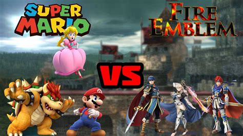 Super Mario Vs Fire Emblem Super Smash Bros Wiiu Youtube
