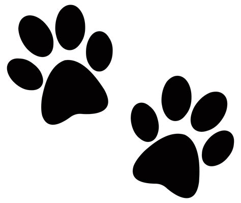 Dog Paw Print Clip Art Free Download