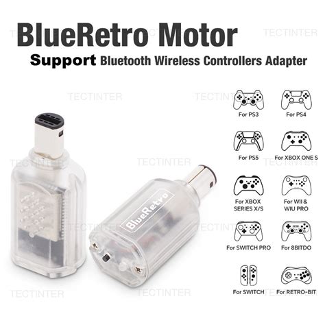 Blueretro Wireless Controller Adaptor For Nintendo Gamecube Console For Switch Pro Wii Ps3 Ps4