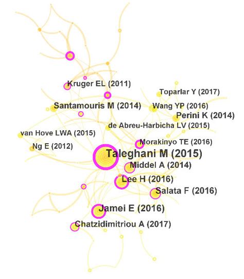 Network Of Top 15 Cocitations Download Scientific Diagram