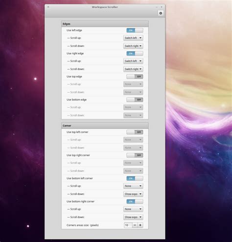 Extensions Workspace Scroller Cinnamon Spices
