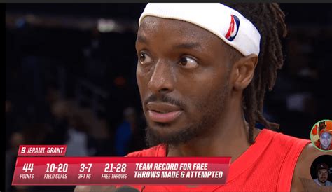 Jerami Grant Breaks Blazers Record R Ripcity