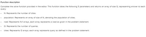 solved you are given a city network in the form of a tree