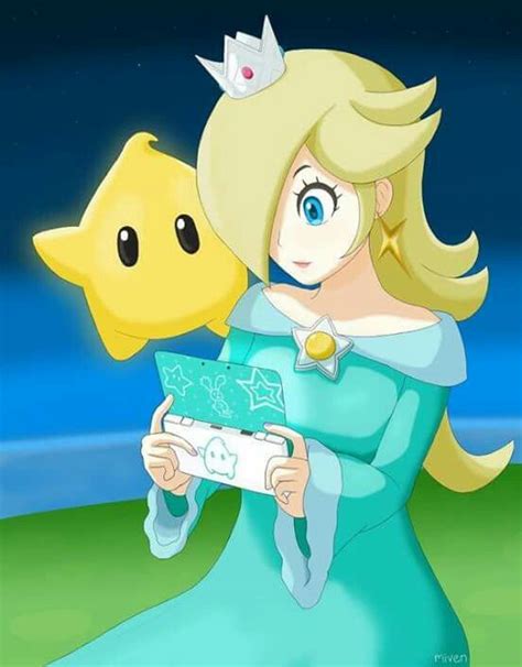 Rosalina And Luma Super Mario Art Super Mario Galaxy Mario Fan Art