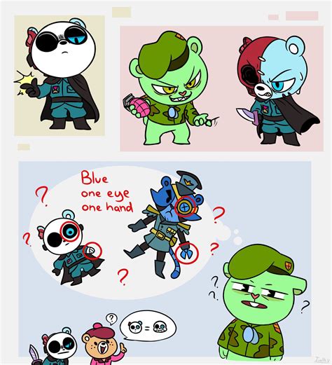 Pin By Kaveh Sky On Unicorn Wars Happy Tree Friends Happy Tree