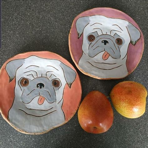 Тарелка мопс — цена 490 грн в каталоге Тарелки Купить товары для дома и быта по доступной цене