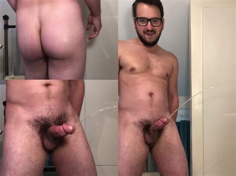 Buddy Pee Defined Piss Slit Blasts Stream With