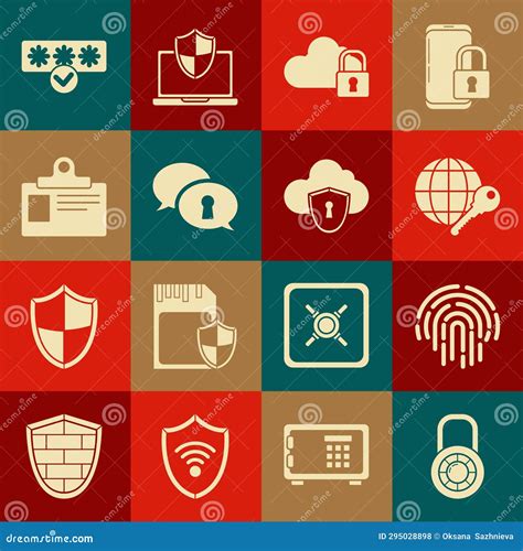 Set Safe Combination Lock Wheel Fingerprint Globe Key Cloud Computing Protection Of Personal