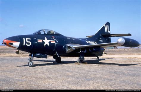 Aircraft Photo Of 126230 Grumman F9f 5 Panther Usa Marines