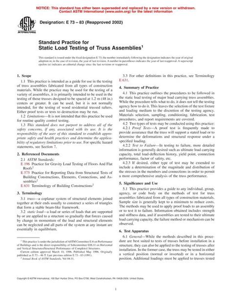 Astm E73 832002 Amca In Partnership With Accuris