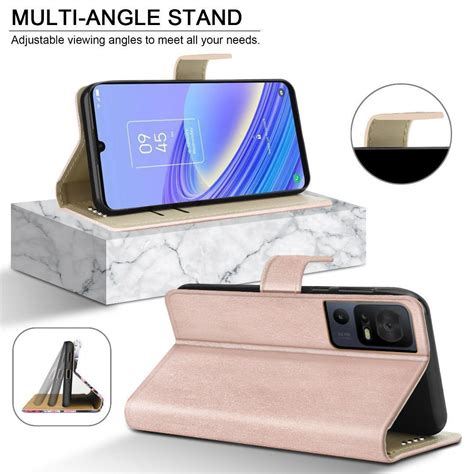 For TCL SE Case Leather Wallet Phone Cover Screen Glass EBay