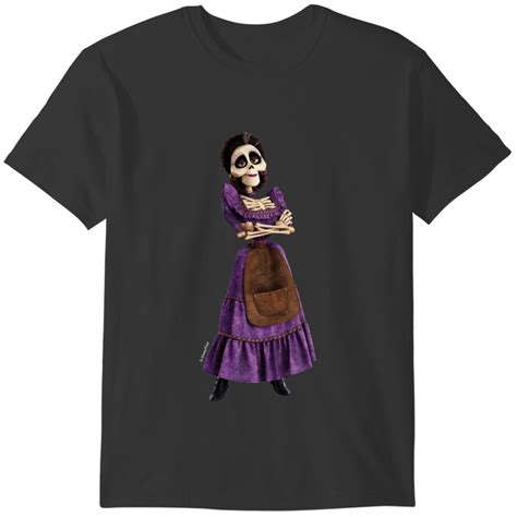 Disney Pixar Coco Imelda Skeleton Grandmother T Shirts Sold By Classy Missy Sku 2904132