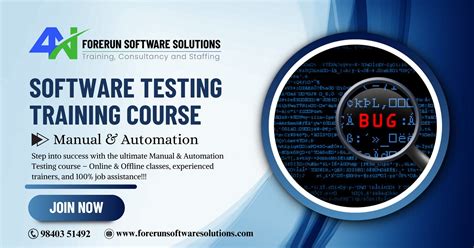 Forerun 🚀 Transform Your Career With Our Software Testing Training Program 🚀 Are You Ready To