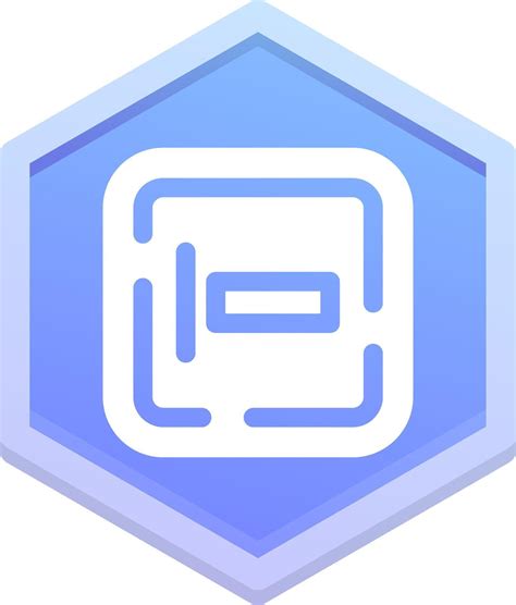 Left Allignment Polygon Icon 38503695 Vector Art At Vecteezy