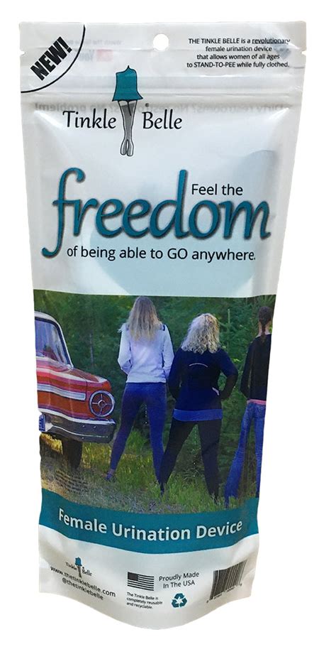 The Tinkle Belle Portable Female Urination Device Portable Urinal