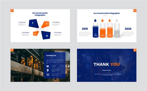 Constructor Construction Powerpoint Template Incl Building And Creative Envato