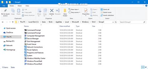 Open Apps And Features From Winx To Control Panel Or Settings Tutorials
