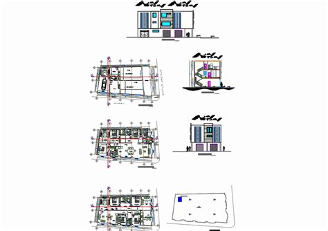 Edifício Multifuncional Em Zip Baixar Cad 222 Mb Bibliocad