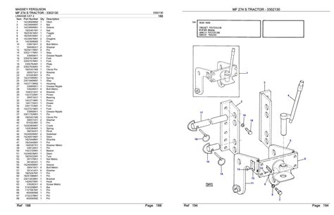 Massey Ferguson Mf 274 S Tractor Parts Manual 3302130 Pdf