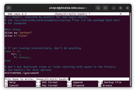 crear un alias en linux y macos raymundo pizano