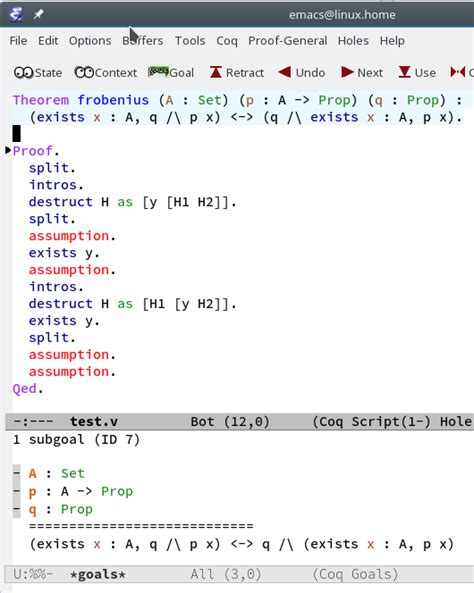 Coq Proof Assistant Martin Baker