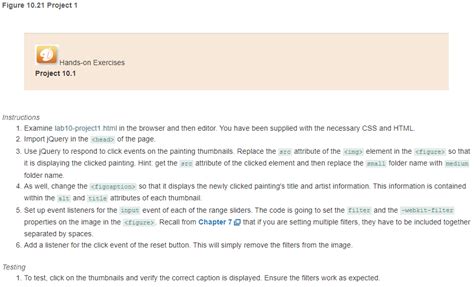 Solved Overview Use JQuery To Respond To Events And To Chegg