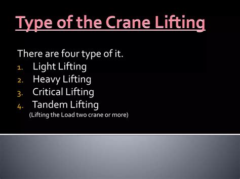 Crane Safety Training Presentation PPTX Automotive