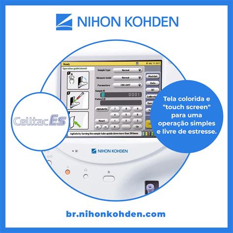 Conheça O Equipamento Celltac Es Mek 7300 Da Nihon Kohden Laesandhaes
