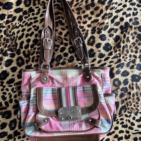 Chaps Mini Purse Soooo Cute And In Great Condition Depop