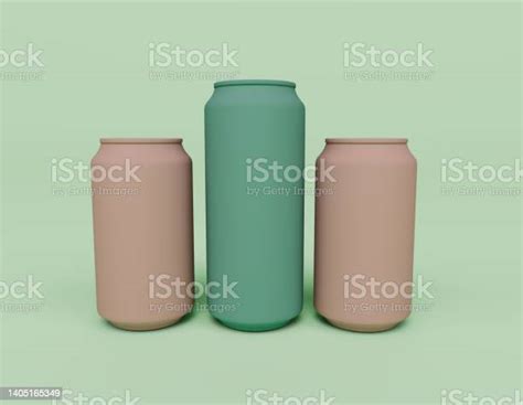 3 개의 분홍색과 녹색 소다의 3d 렌더링은 파스텔 배경에 고립 될 수 있으며 3d 배경 최소 장면 에너지 음료에 대한 스톡 사진 및 기타 이미지 Istock