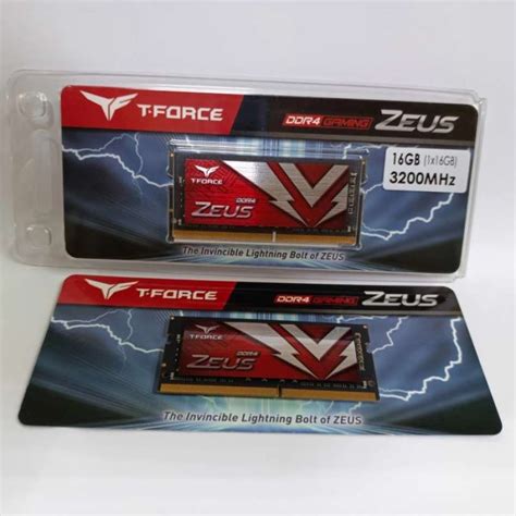 Promo Ram Laptop Team Zeus 16gb Ddr4 3200mhz Sodimm 16gb Ddr4 Pc 3200 Diskon 23 Di Seller