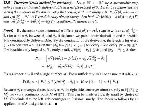 Calculus Multivariate Mean Value Theorem In Statistics Context