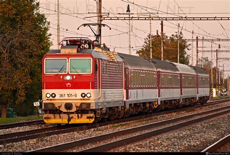 Žos Vrútky Class 3611 361 101 9 Operated By Železničná Spoločnost