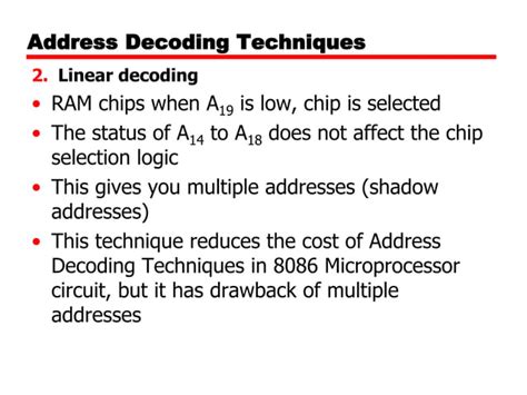 Address Decoding Pptx