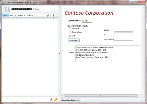 Using Ucma 30 And Lync 2010 For Contextual Communication Scenario