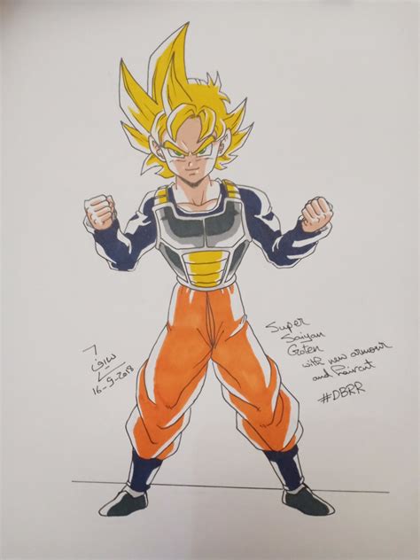 Goten Super Saiyan Drawing Raregets Dbz 18 Cm Super Saiyan Son Goten