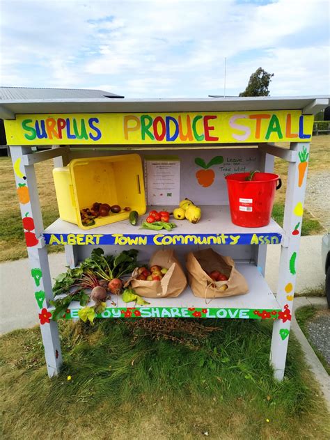 Fruit And Vegetable Stall Albert Town Community Association