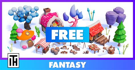 Fantasy FREE - Low Poly Asset Pack by ithappy | 3D ファンタジー | Unity Asset Store