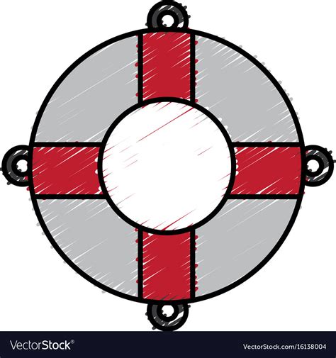 Safety Float Icon Royalty Free Vector Image VectorStock