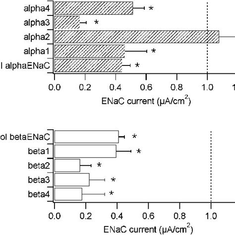 Enac Function A Representative Traces Of Human Bronchial Epithelial