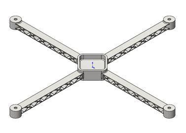 Design Study Of A Quadcopter Frame Using SOLIDWORKS Simulation