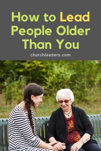 How To Lead People Older Than You