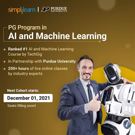 Simplilearn On Linkedin Ai And Ml Course Enroll In Ai Ml Certification With Purdue And Ibm