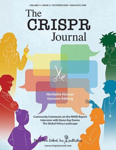 The CRISPR Journal IMAGE EurekAlert Science News Releases