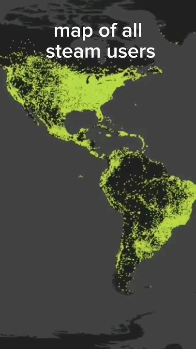 Map Of All Steam Users Youtube