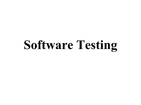 Manual Testing PPT