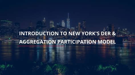 Nyiso Der And Aggregation Participation Model