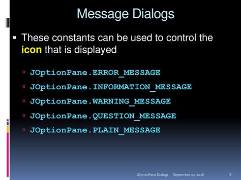 Message Input Confirm And Specialized Dialogs Ppt Download