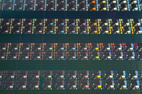 Wafer De Silicium Destiné à La Fabrication De Semi Conducteurs De