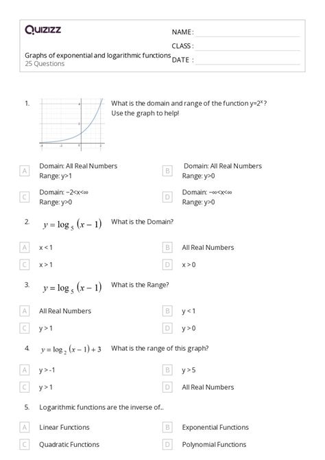50 Graphs And Functions Worksheets For 11th Grade On Quizizz Free
